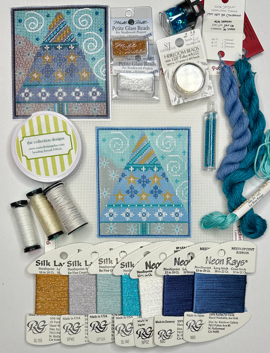 Seasons of Winter - PFOS club kit | Needlepoint Destashing
