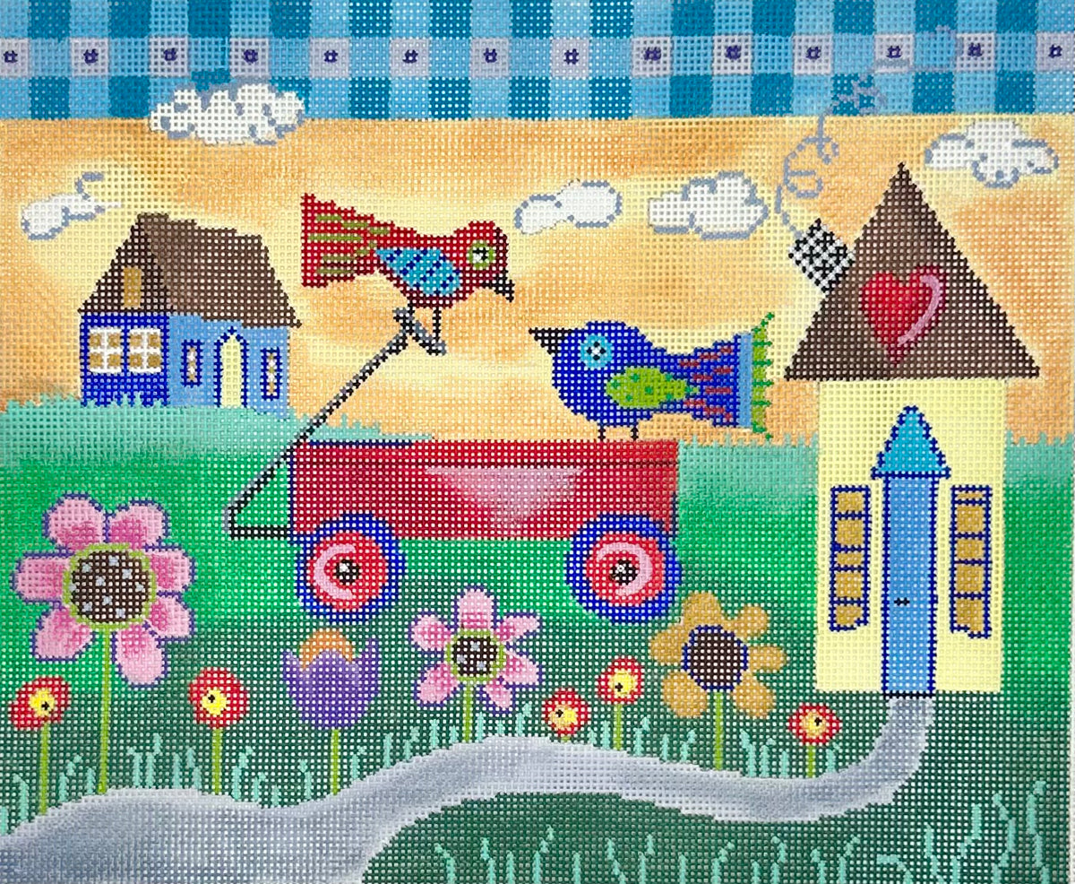 Wagon Ride | Needlepoint Destashing