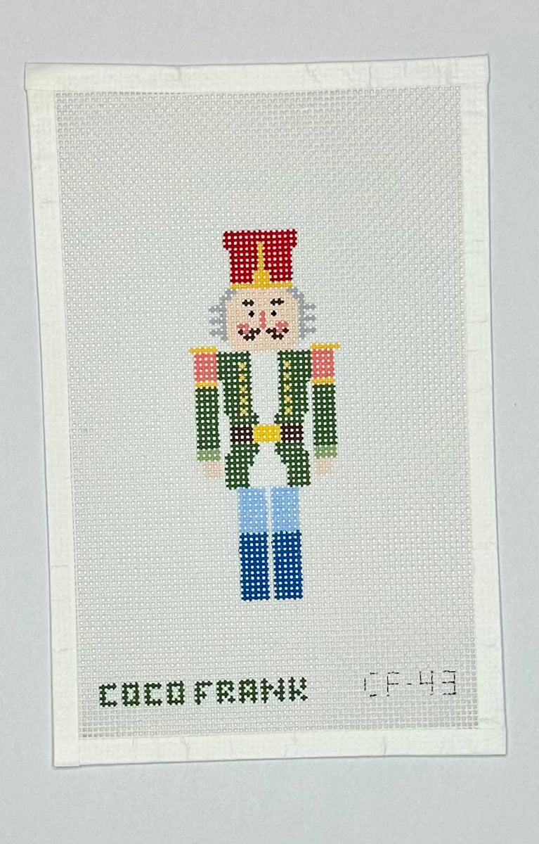Green Nutcracker | Needlepoint Destashing