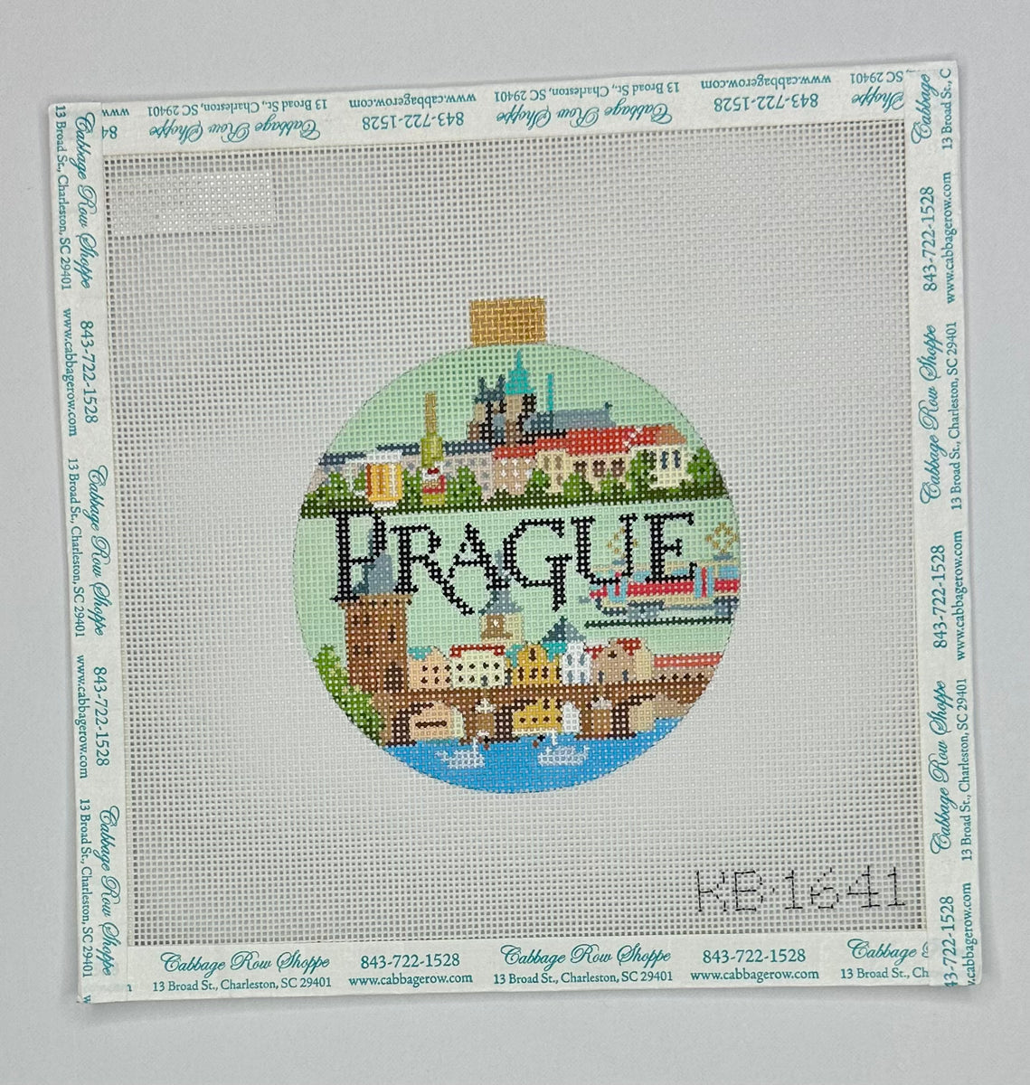 Prague Travel Round | Needlepoint Destashing