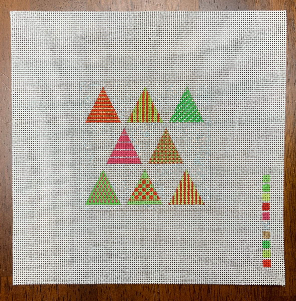 Christmas Square | Needlepoint Destashing