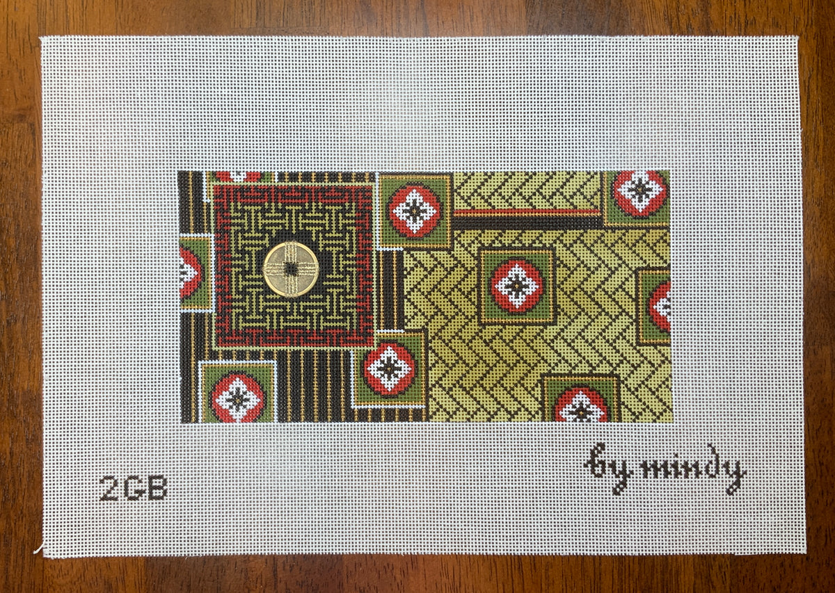 Oriental Rectangle | Needlepoint Destashing