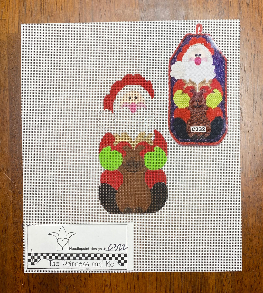 Watch Me, Mom! with stitch guide | Needlepoint Destashing