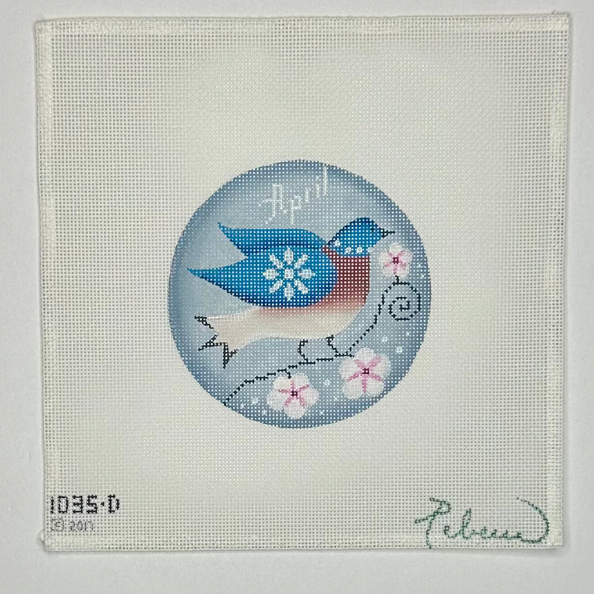 Bird of the Month - April | Needlepoint Destashing