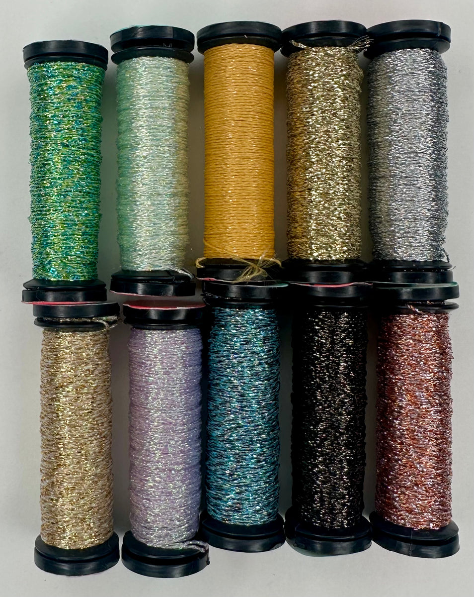 10 spools of #4 Braid | Needlepoint Destashing