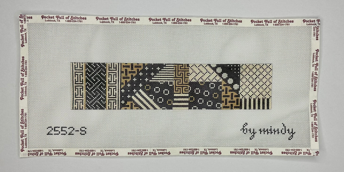 Asian Rectangular Insert | Needlepoint Destashing