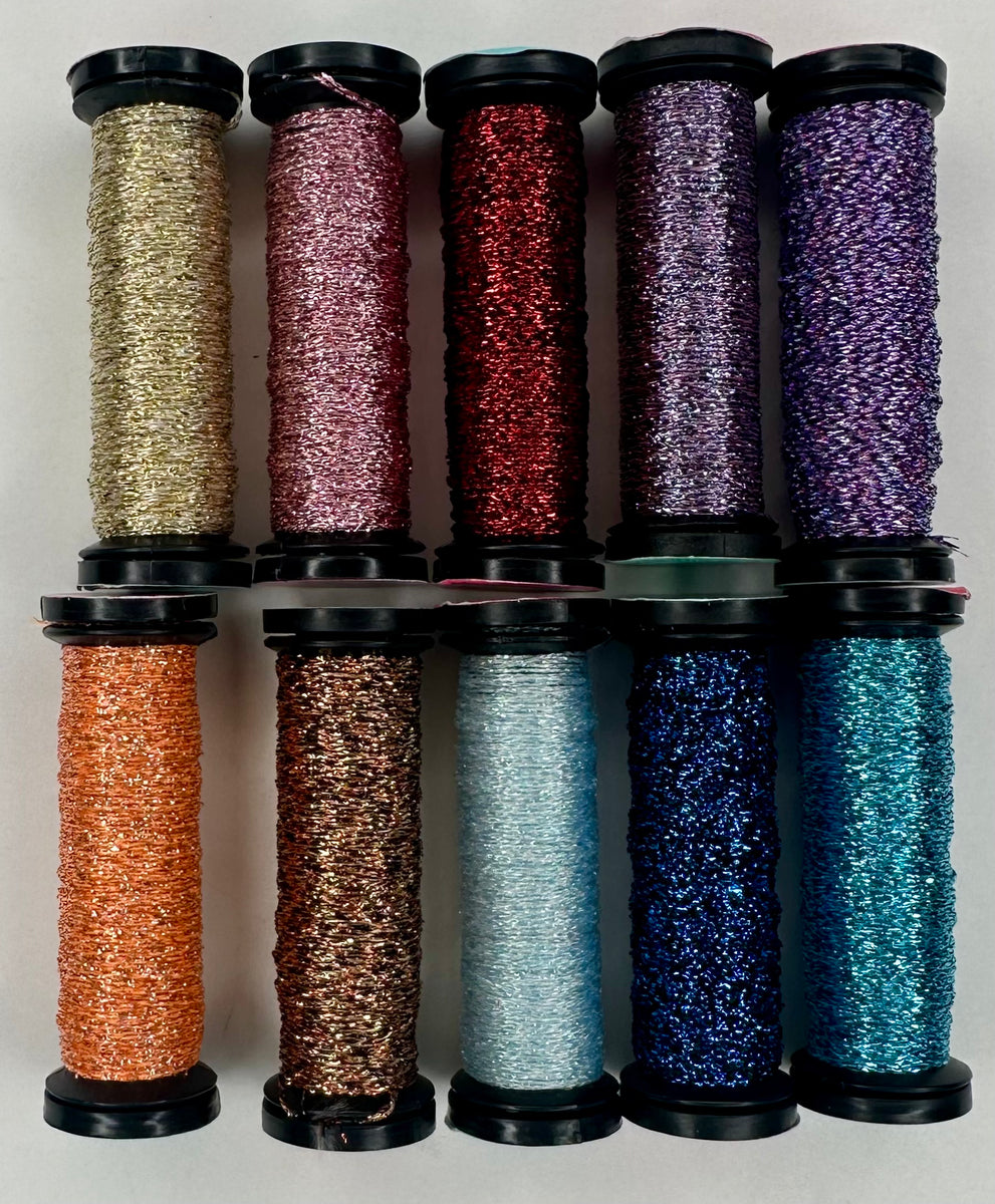 10 spools of #4 Braid | Needlepoint Destashing