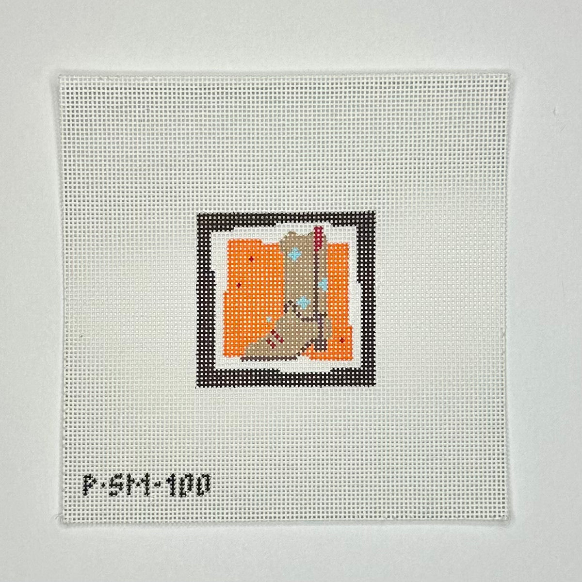 Tan Cowboy Boot | Needlepoint Destashing