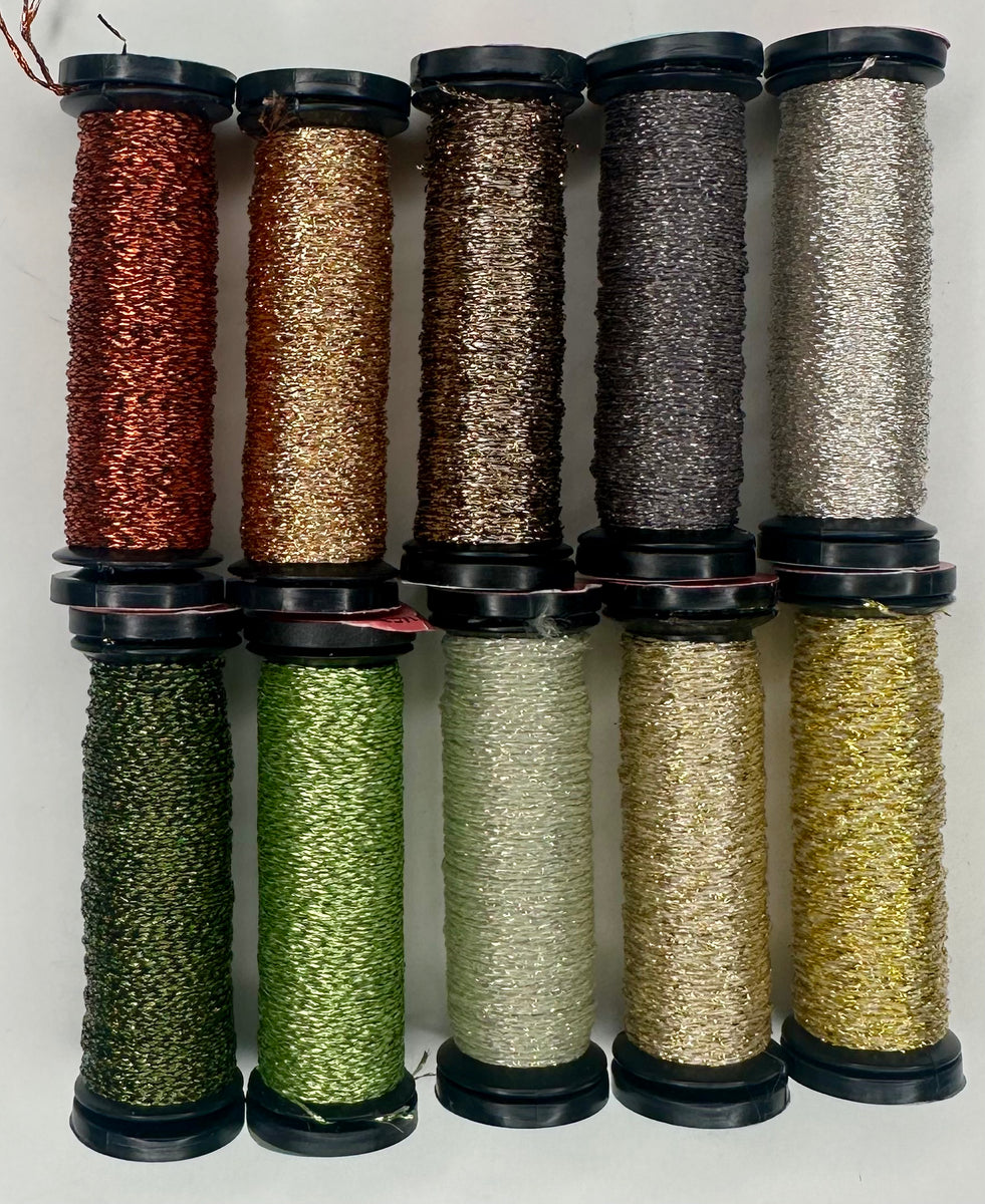 10 spools of #4 Braid | Needlepoint Destashing