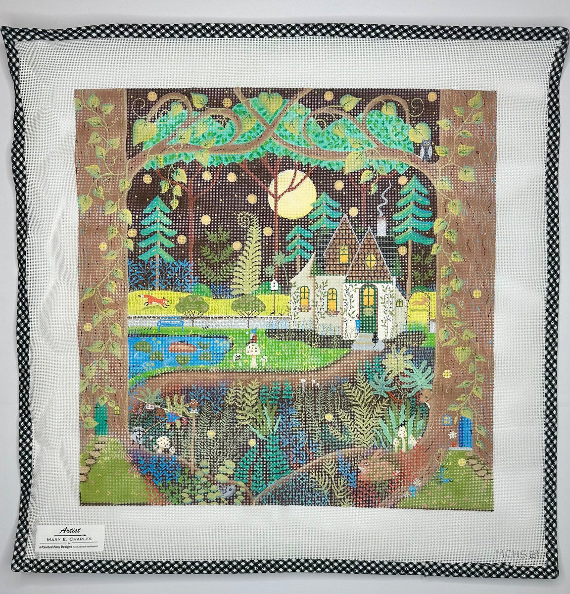 House - Fern Forest | Needlepoint Destashing