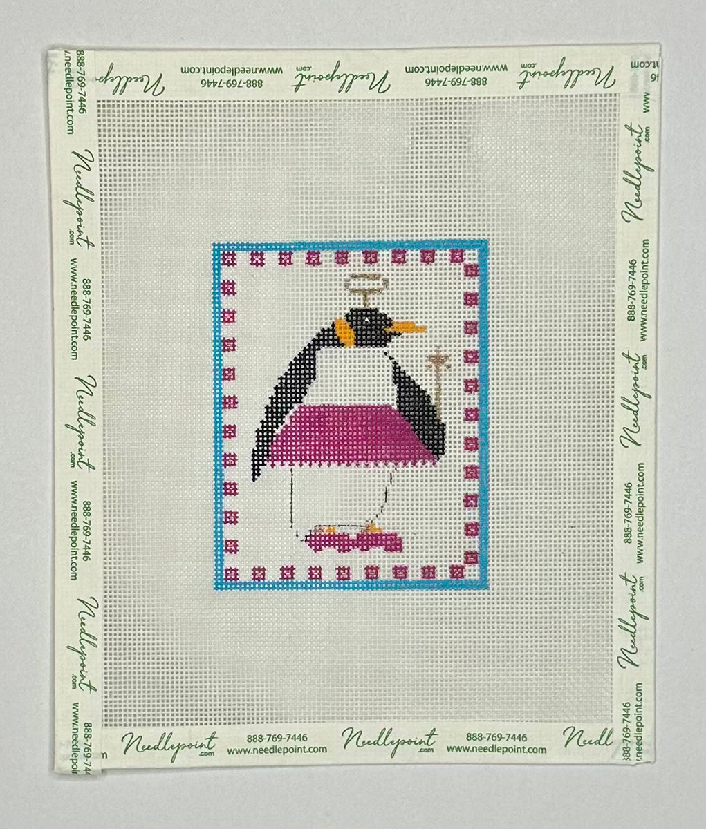Emperor's Ballet with stitch guide | Needlepoint Destashing