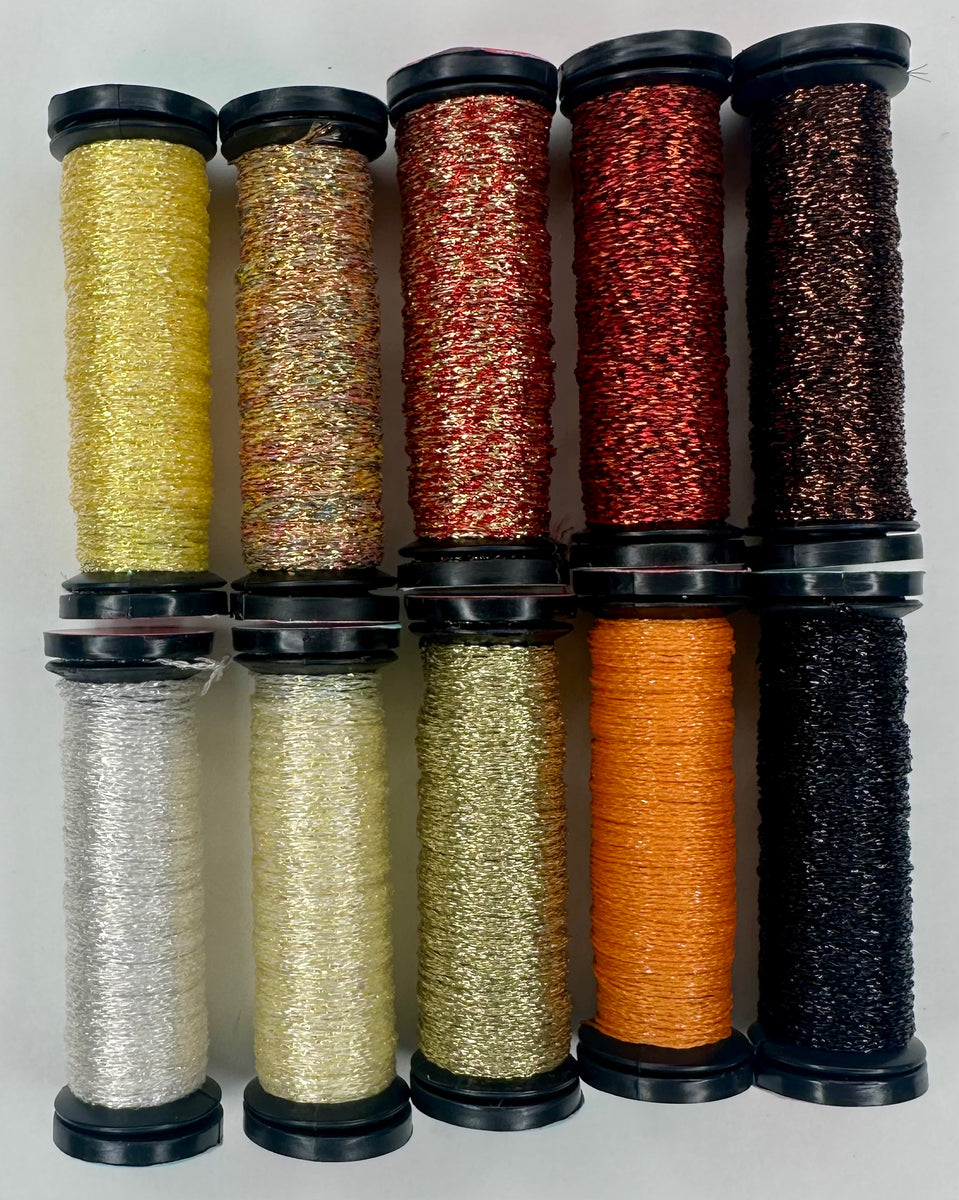 10 spools of #4 Braid | Needlepoint Destashing