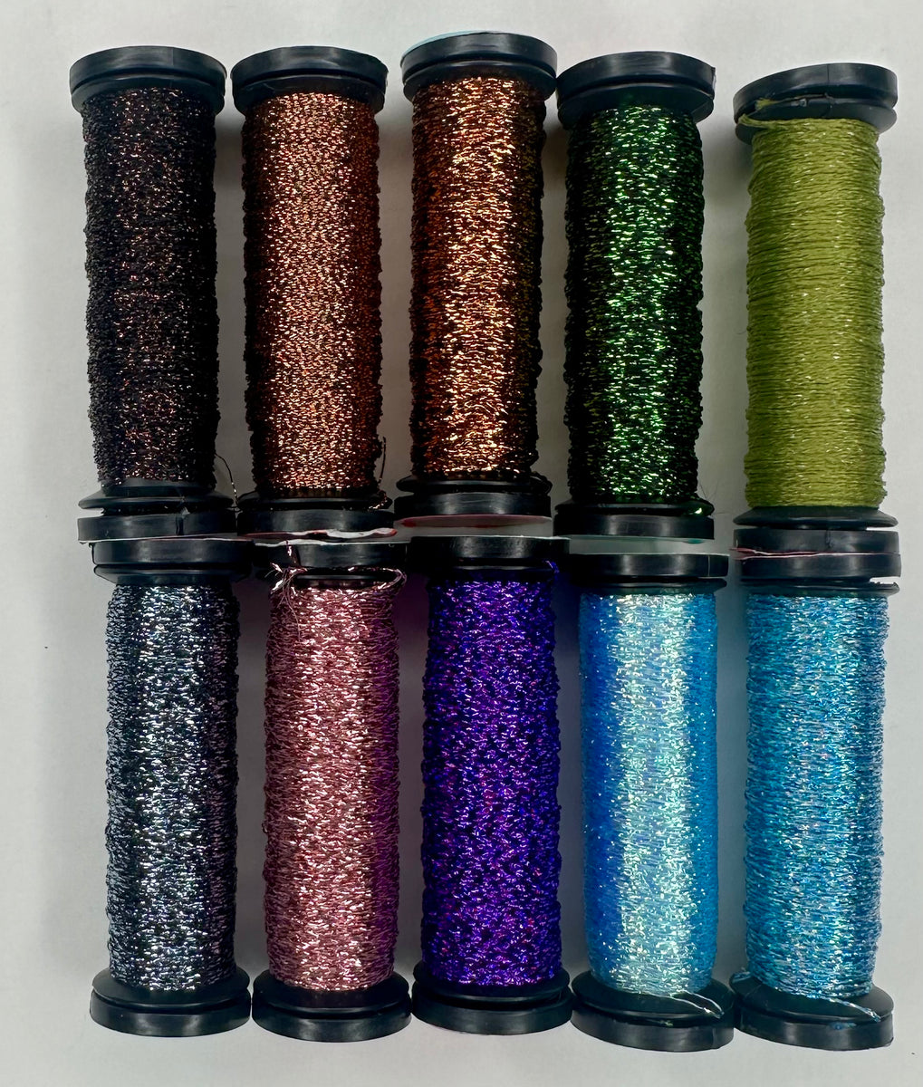 10 spools of #4 Braid | Needlepoint Destashing
