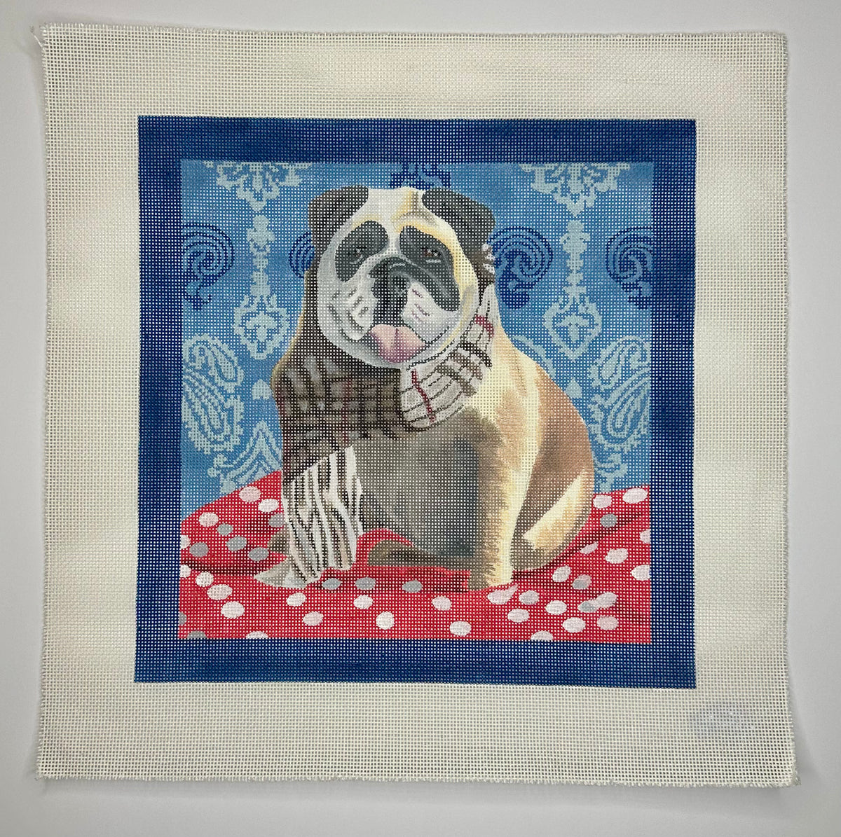 Bulldog | Needlepoint Destashing