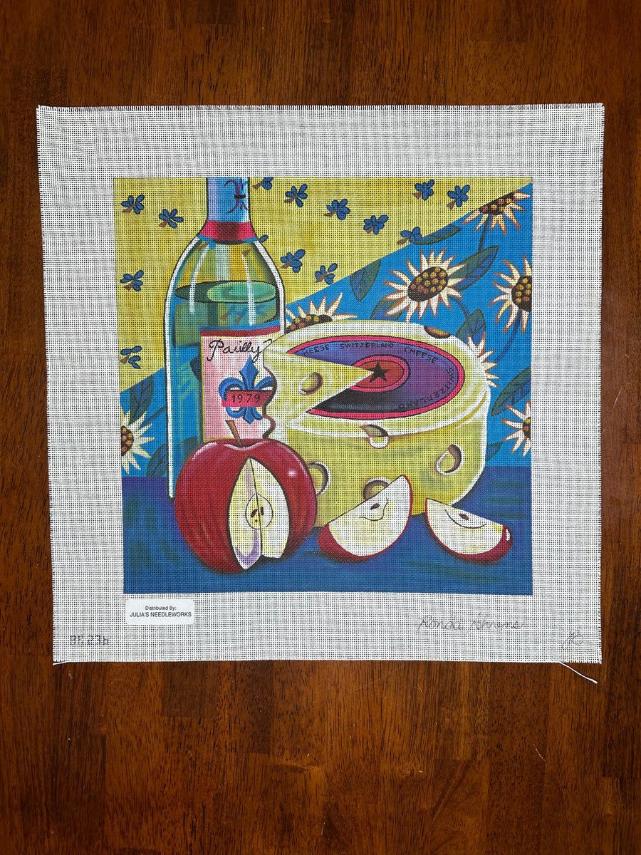 Fruit & Cheese | Needlepoint Destashing