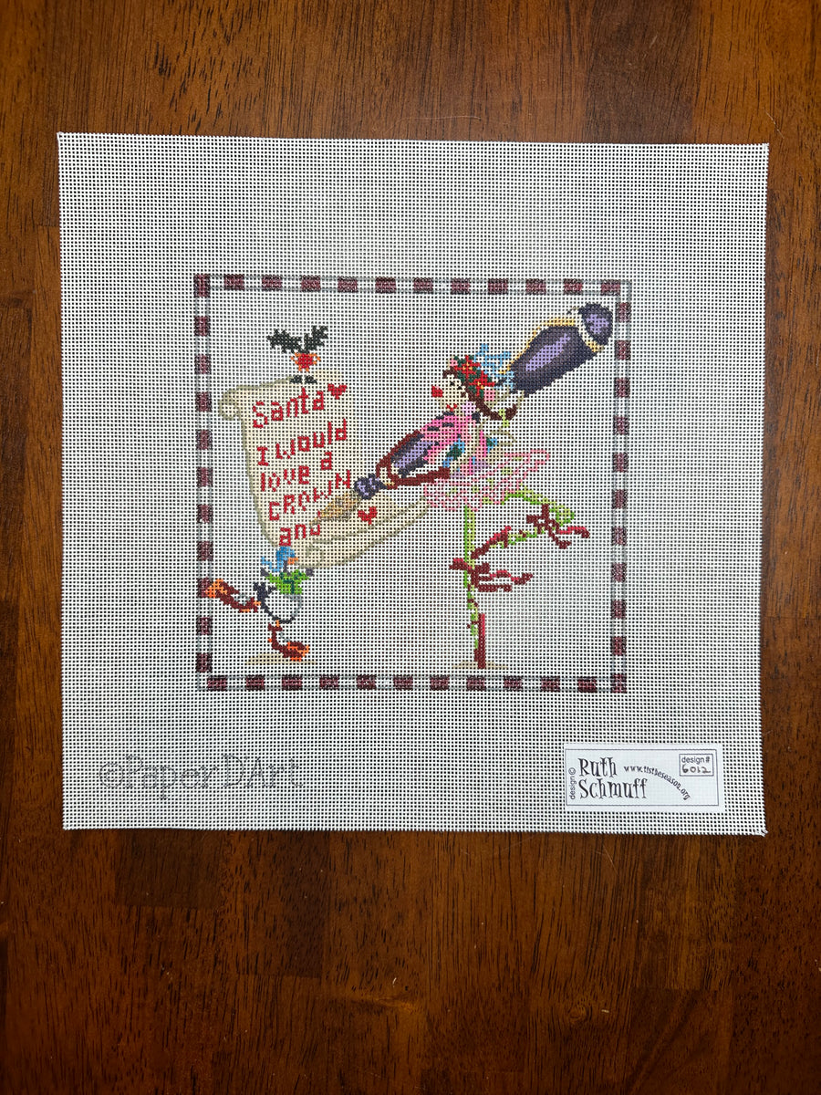 Christmas Letter | Needlepoint Destashing