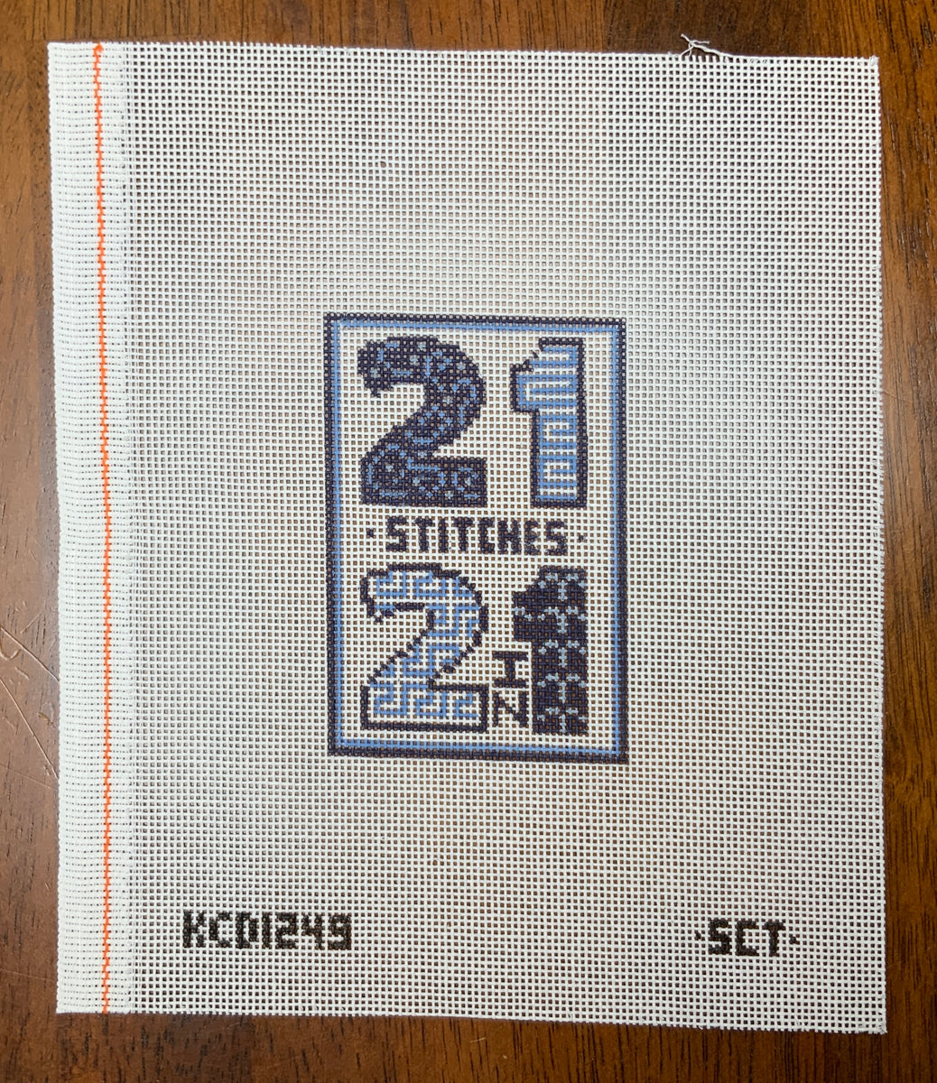 21 Stitches in 21 | Needlepoint Destashing