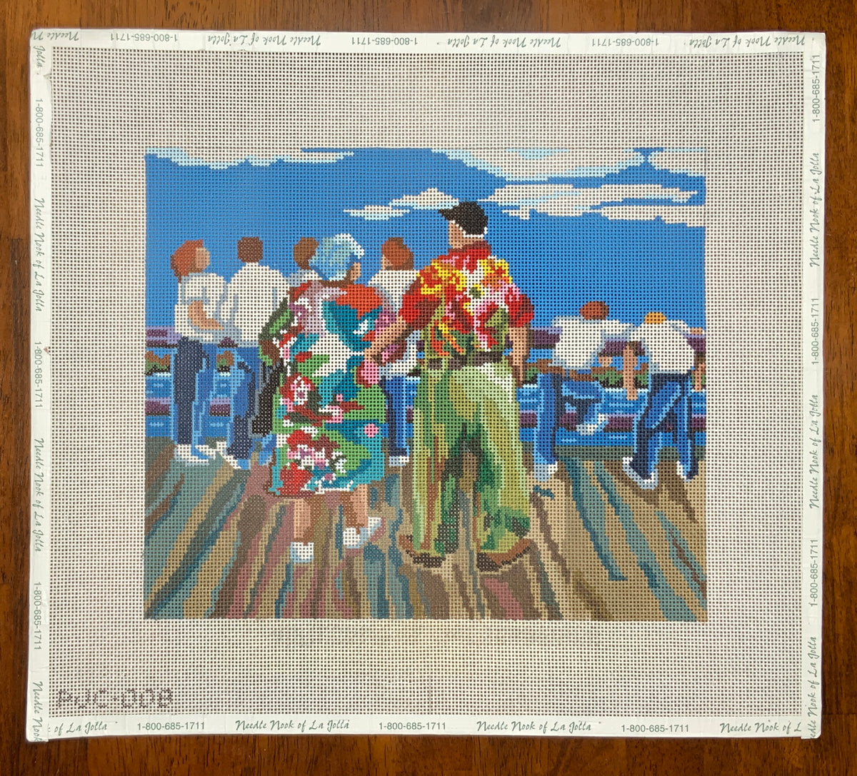 On the Dock | Needlepoint Destashing