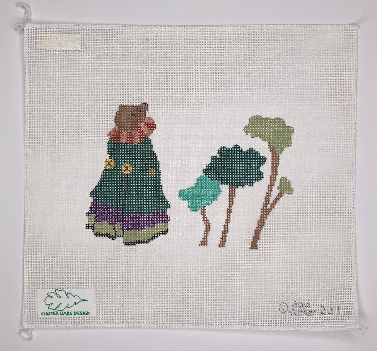 Claudia - A Cloud Reader | Needlepoint Destashing