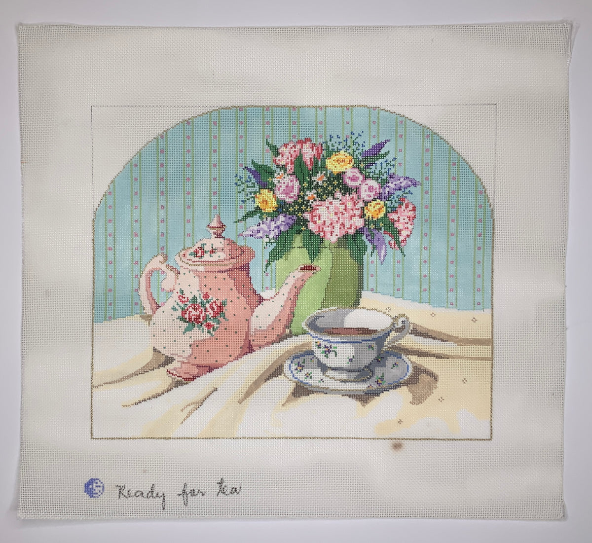 Ready for Tea | Needlepoint Destashing