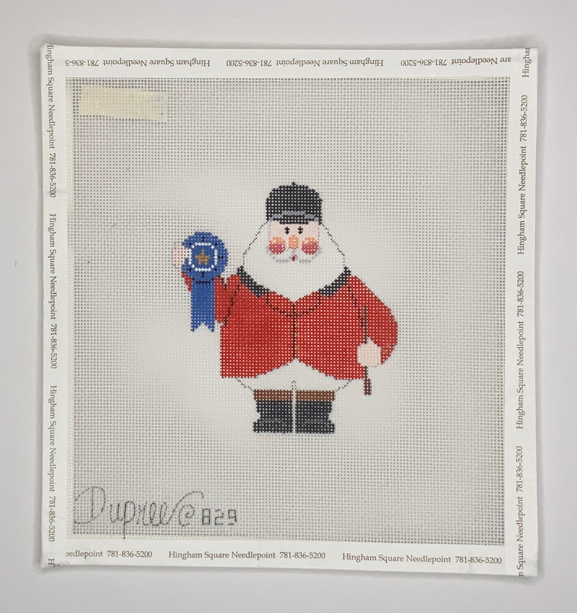 Equestrian Santa | Needlepoint Destashing