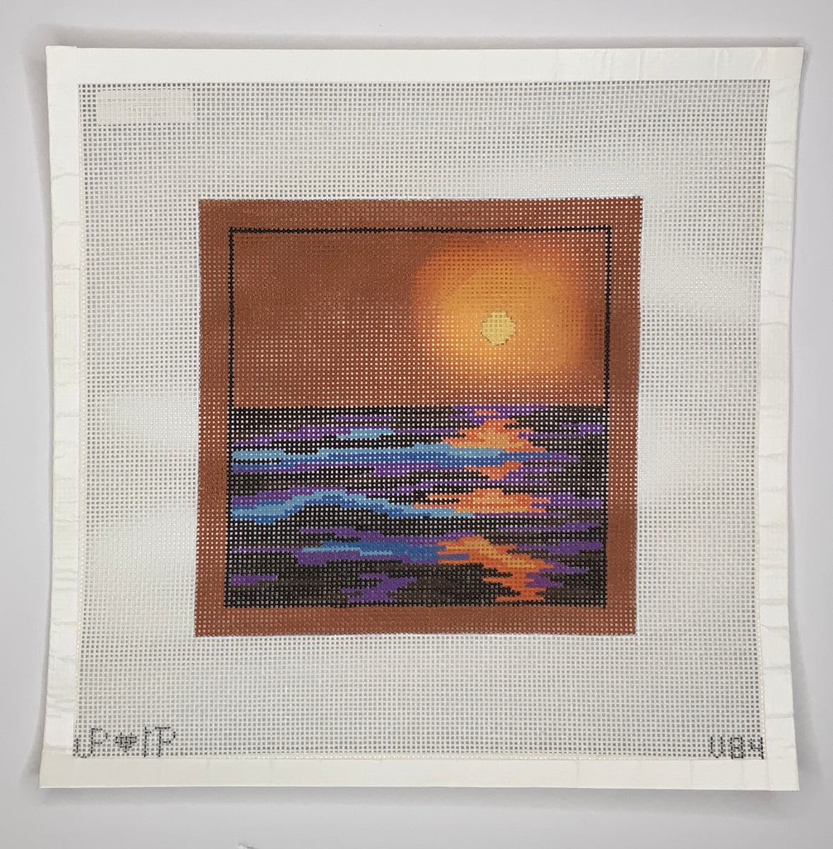 Autumn Sunset | Needlepoint Destashing
