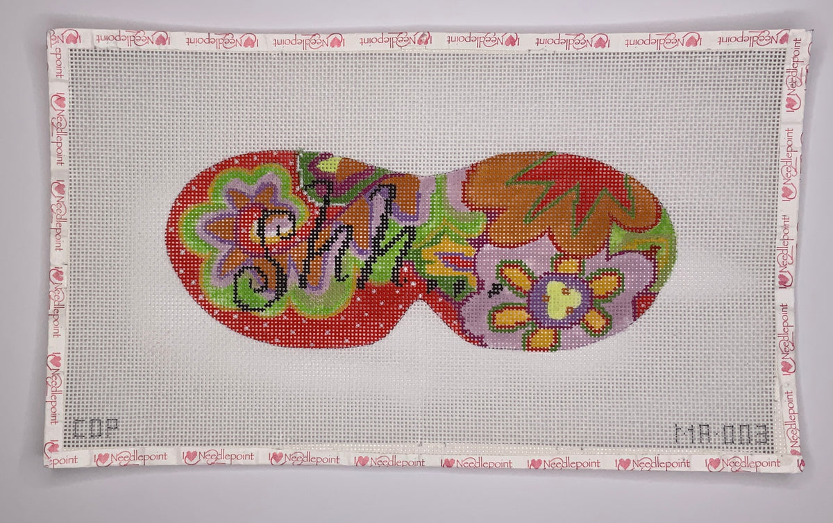 Eye Mask - Shhh | Needlepoint Destashing
