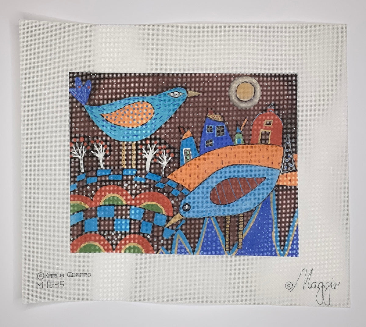 Two Birds | Needlepoint Destashing