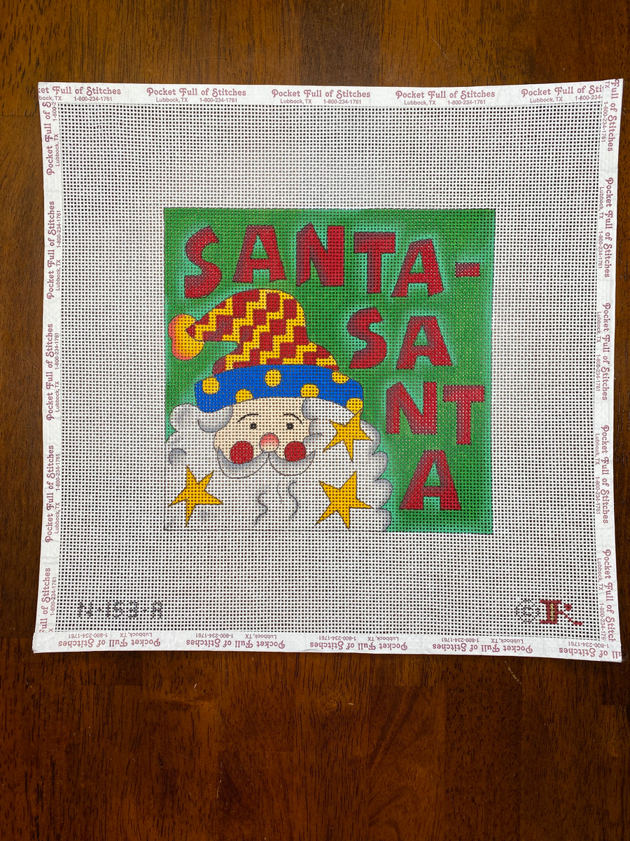 Santa-Santa | Needlepoint Destashing