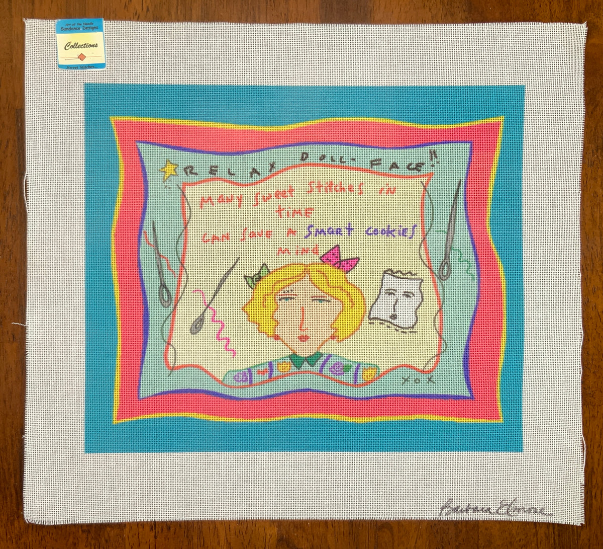 Sweet Stitches (Print) | Needlepoint Destashing