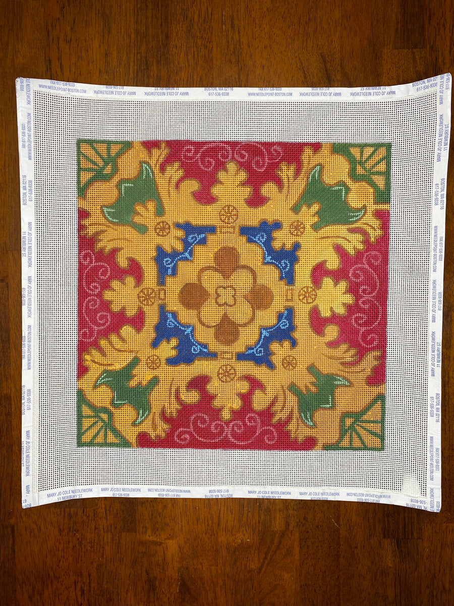 Medallion Motif | Needlepoint Destashing