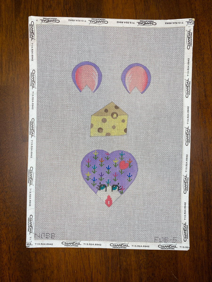 Mouse Fob (2 available) | Needlepoint Destashing